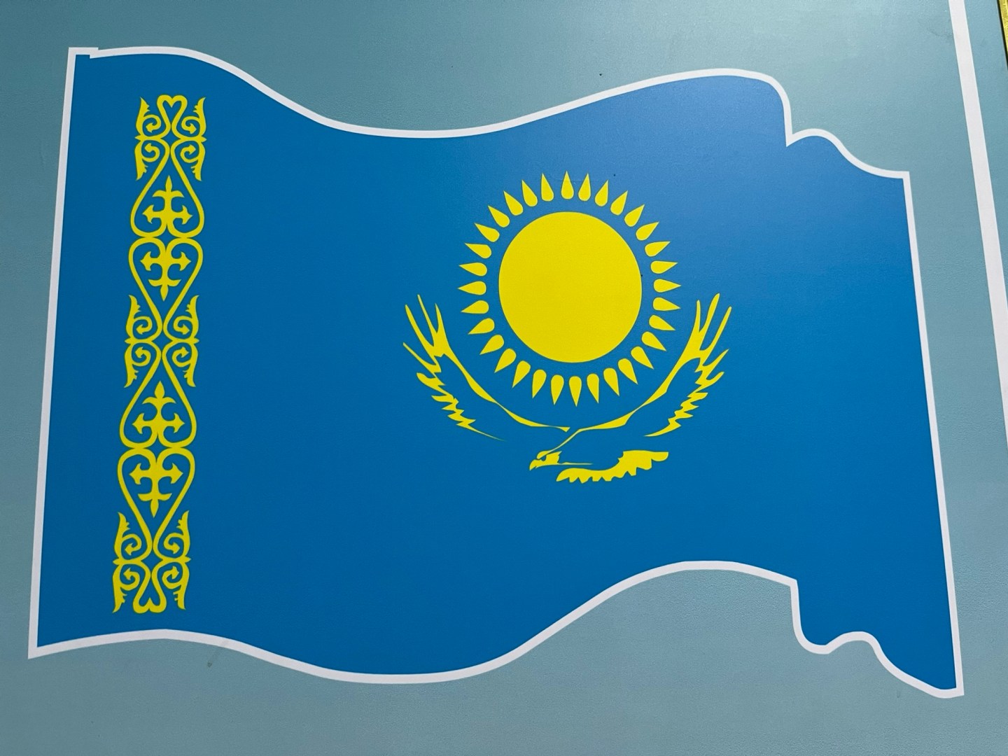 The Flag of Kazakhstan – Colette's Grand Detour